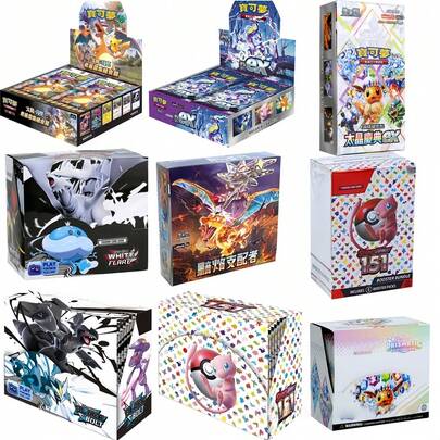 360 pezzi/Scatola Carte da Scambio Assortite Casuali, Incluse Carte ...