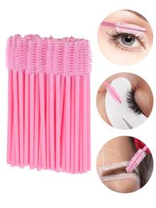 200/100/50/10pcs Eyelash Brushes, Mascara Wands, Soft Disposable ...
