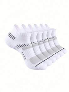 12 Pairs Men's Spring/Summer Cushioned Socks, Moisture-Wicking, Ultra ...
