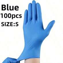 100 Pieces Of Household Nitrile Gloves, Disposable Household Cleaning ...