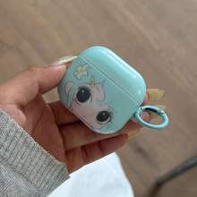 Unique Cartoon Blue-Haired Girl Protective Case Set Compatible With ...