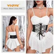 Fashionable Women's Lace-Up Corset Belt, Vintage Style, Suitable For ...