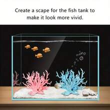 1pc Multicolor Ocean Decor Coral, Sea View Room Decoration Coral, Three ...