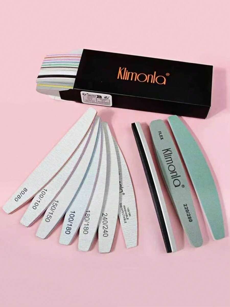 Professionelles Nagelpolier-Set, Nagelformwerkzeuge, Nagelfeilen ...