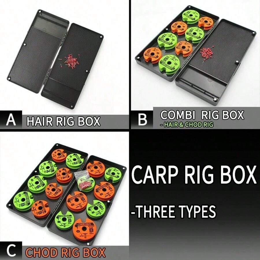 Carp Fishing Tackle Box For Carp Rig Hair Chod Rig Accessories End ...