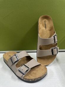 Men's Home Slippers Casual Sandals Street Style Versatile Unisex Shoes ...