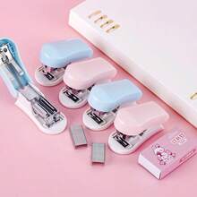 1pc Mini Small Cartoon Portable Stapler Set, Multifunctional Small ...