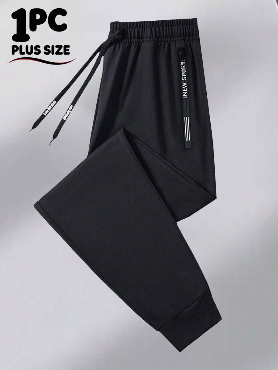 Calça Longa Esportiva Casual Plus Size Masculina para Uso Externo ...