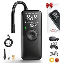 Carsun Mini Portable Wireless Digital Display 150PSI Car Air Pump With ...