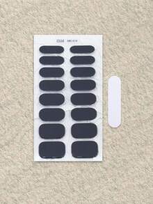 Gel Nail Stickers, Gel Nail Decals Suitable For Any UV Lamp, Long ...
