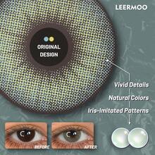 Leermoo Un par de lentes de contacto de color Hidrocorcolor Topaz ...