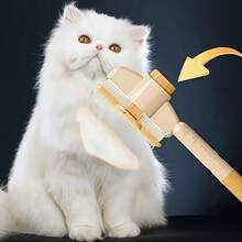 Self-Cleaning Pet Brush - Detangling And Deshedding Tool For Cats, Dogs ...