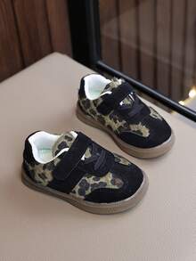 New Korean Style Children's Leopard Print Casual Shoes, Big Kids ...