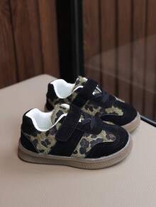New Korean Style Children's Leopard Print Casual Shoes, Big Kids ...