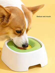 Dog Water Bowl, Not Easy To Wet Mouth, Drinking Basin, Anti-Overturning ...