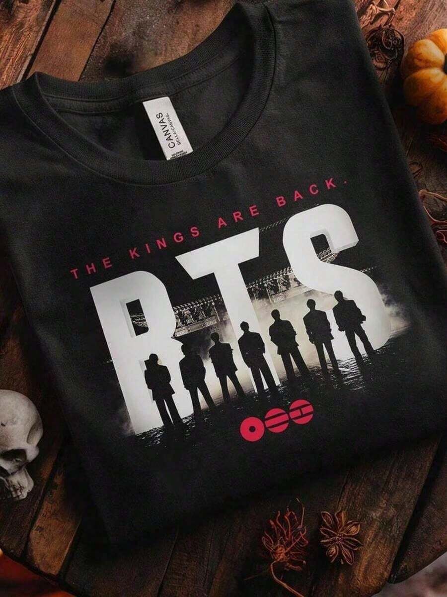 Camiseta Vintage Arirang File On, The Kings Are Back, Bangtan 2026 ...