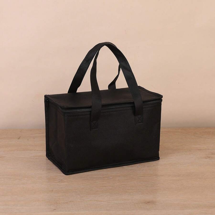 1pc Beverage Lunch Insulated Bag, Portable Durable Aluminum Foil ...