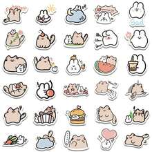 80 Cute Rabbit Sticker Set, Japanese Cartoon Rabbit Stickers, Classic ...