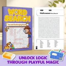 Daily Brain Training Word Search Puzzle Workbook, Improve Focus And ...