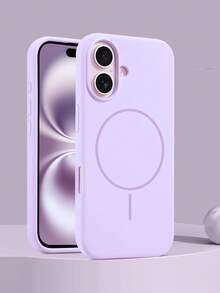 Liquid Silicone Magnetic Phone Case Compatible With IPhone 17 Pro Max ...