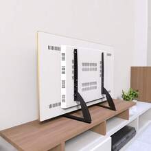Universal Table Desk Pedestal TV Stand For 26-65" LCD/LED TVs, VESA ...