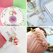 50pcs Gold Keychain Making Tool Set Complete Version Includes 25 ...