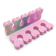 4/8/20pcs Nail Art Tools, Iridescent Toe Separators, Soft Sponge Foot ...