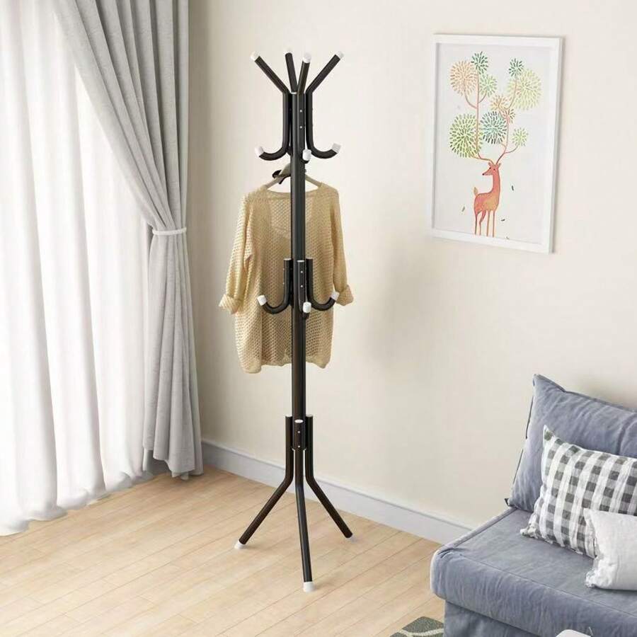 Vertical Coat And Hat Rack Organizer, 12 Hooks | SHEIN USA