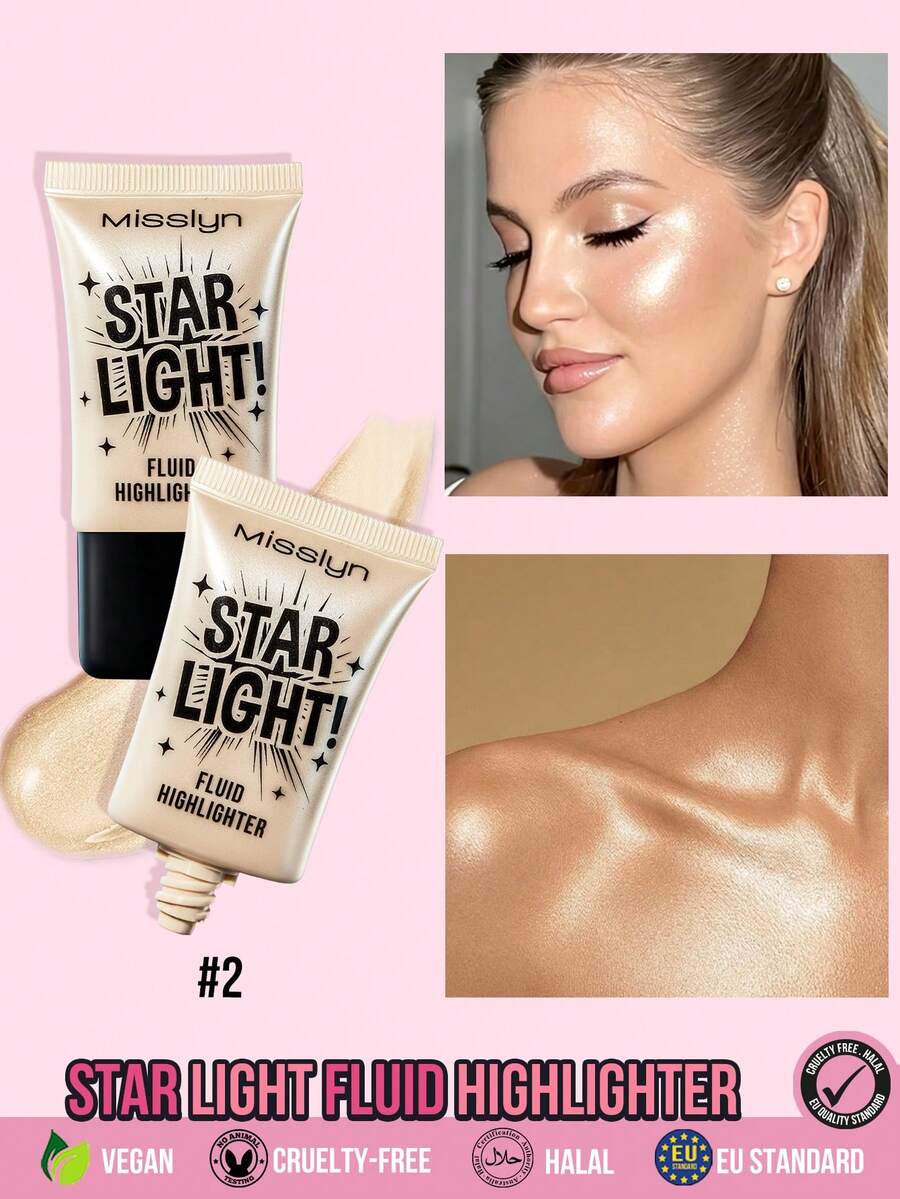 MISSLYN 1pc Star Light Fluid Highlighter,Liquid Face Illuminator ...