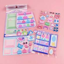 Colorful 3D Epoxy Resin Stickers, Stress Relief Foam Stickers ...