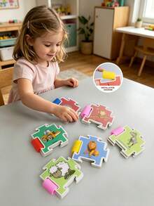 Children's Educational Puzzle And Building Block Toys, Suitable For ...
