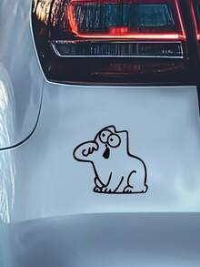 Car Sticker, Cat Fuel Cap Decal, Car Decal, Funny Bumper Sticker, Door ...