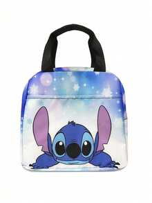 Crossbody Picnic Insulated Ice Bag, Fun Patchwork Pattern Fashionable ...