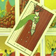 Green Glyphs Oracle Cards Board Game Playing Decks Tarot Fortune ...