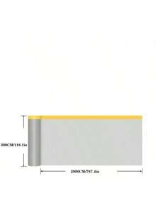 6 Rolls Of Pre-Taped Plastic Drop Cloth Film And 3 Rolls Of Decorative ...