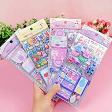 Colorful 3D Epoxy Resin Stickers, Stress Relief Foam Stickers ...