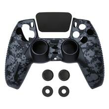 Controller Silicone Protective Case P5 Joystick Caps Digital Grey ...