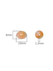 16pcs 10x6mm Resin Blue Wave Gradient Abacus Beads Wheel Beads For ...