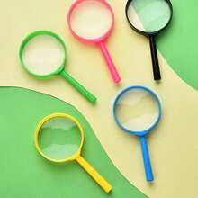 2/3/5/10pcs Colorful Portable Handheld 60mm Magnifying Glass, 6X ...