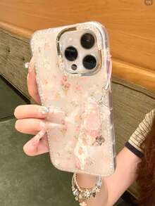 Ins Style Shell Pattern Flower Phone Case Compatible With IPhone 17 Pro ...