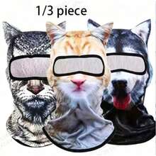 All-Season Sun Protection Animal Head Cover Outdoor Sports Windproof ...