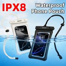 1PC IPX8 Airbag Waterproof Mobile Phone Dry Bag Universal Full 360 ...