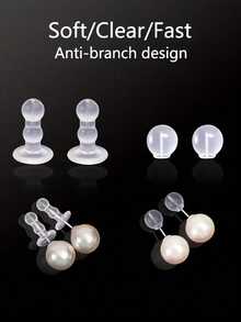 5/10/15/20/30/35/40/50/60/80/100Pcs Boxed Bagged Earring Stud Plugs ...