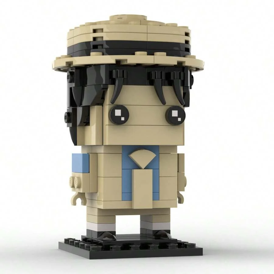 Famous Musician And Blonde Leader Character Models, MOC Creative ...