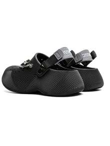 Q-AND Couples Summer Half-Back Beach Clogs, Men's Non-Slip Breathable ...