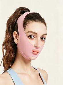 360° V-Shaped Face Bandage - Suitable For Men And Women, Adjustable V ...