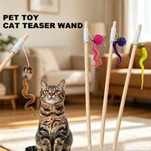1pc Caterpillar Bouncy Ball Cat Toy, Fun Self-Play For Cats, Rainbow ...