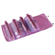 Aimall Cosmetic Bag Drawstring Makeup Case Storage Roll Bag Portable ...