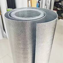 Double Side Aluminum Foil Thermal Window Film, Sun Heat Block UV ...