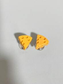 2pcs Cute Cheese Toilet Flush Button, Toilet Decoration Button, Women's ...